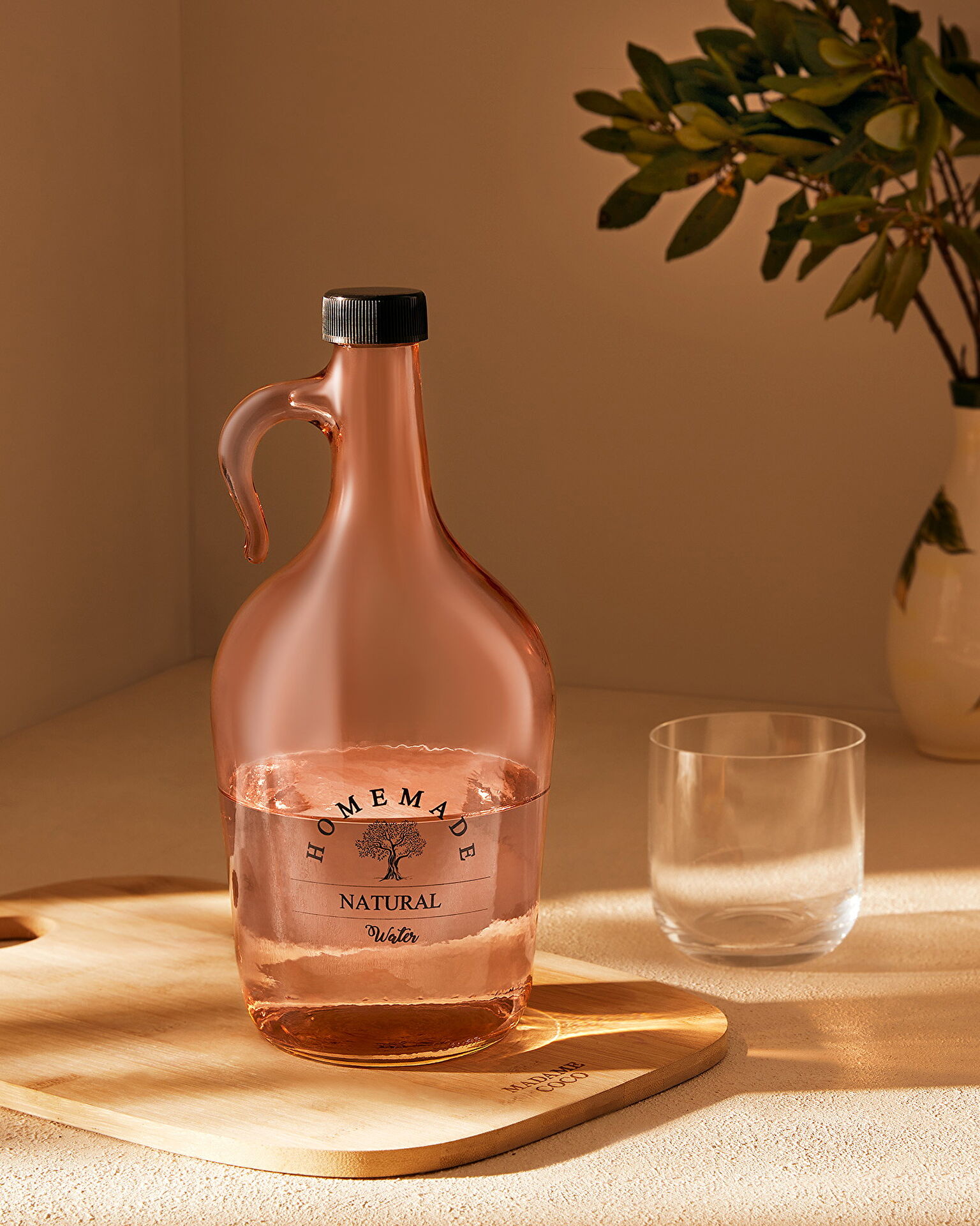 Maud Gallon Glass Water Jug 1500ml 1KSISE0117443 - Madame Coco