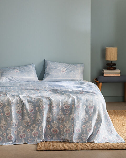 Lemiencarded Printed Double Size Pique Set 1KPKCS0433106 - Madame Coco