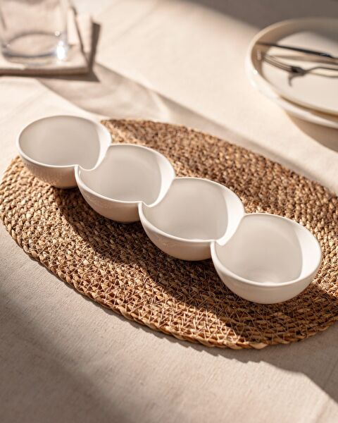 New Petit Concept Petite Assiette De Service À 4 Compartiments Prix et ...